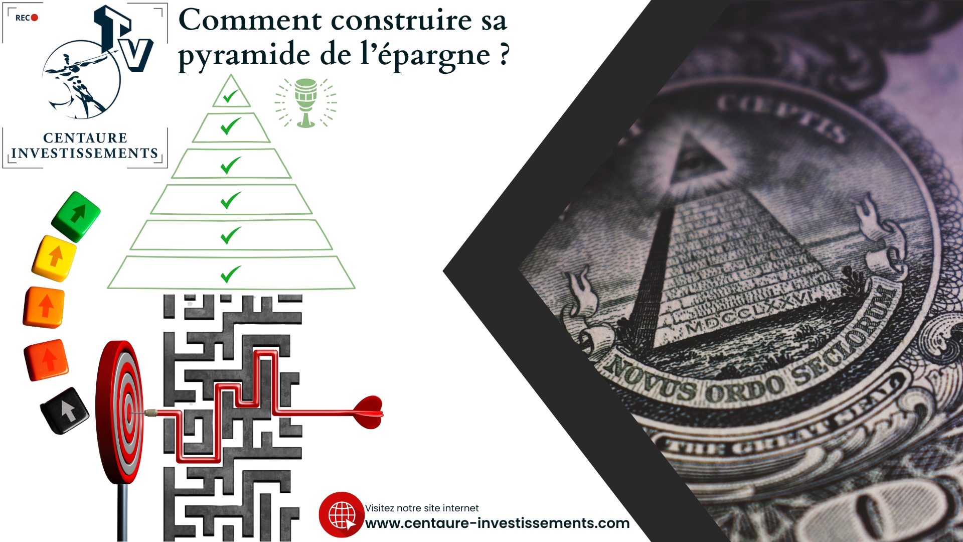 Comment construire sa pyramide de l’épargne ? - Centaure Investissements